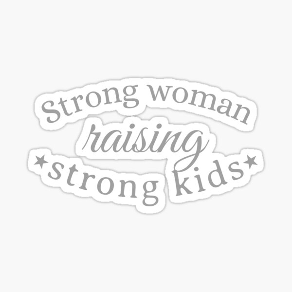 "Strong woman" Sticker by KandisSyle | Redbubble