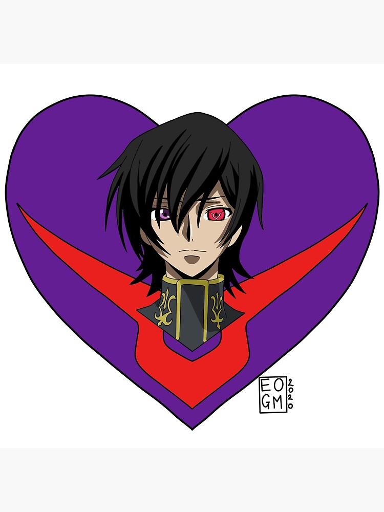 "Lelouch Vi Britannia Heart Tattoo" Photographic Print by EOGM-ART ...