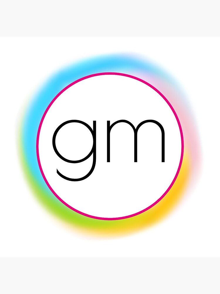 "Team GM Logo" Sticker for Sale by CollectiveProd | Redbubble