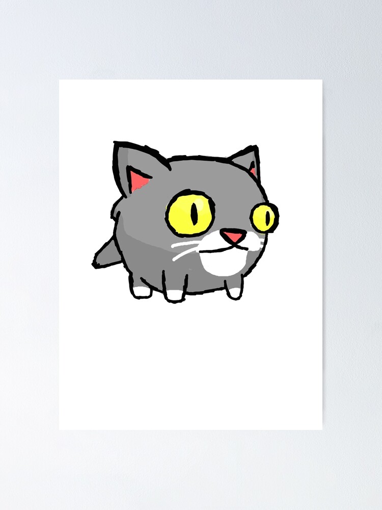 "Meowburt from Castle Crashers" Poster by PinataJohn | Redbubble