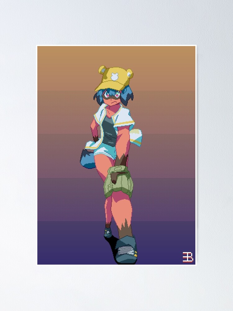 "Michiru BNA Pixelart" Poster by BaneEnters | Redbubble