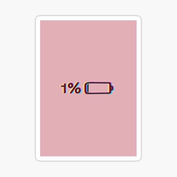 "Battery" Sticker for Sale by Aneesa1 | Redbubble