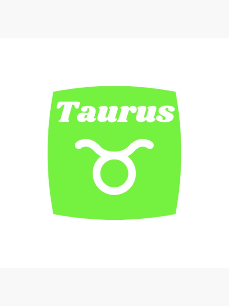 "Taurus Sticker" Sticker by LiyahsStickers | Redbubble