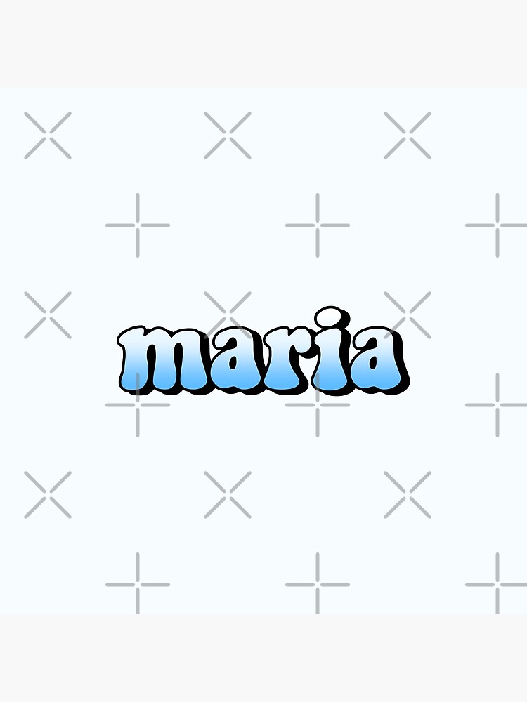 "aesthetic pastel blue gradient maria name" Art Print by STAR10008 ...