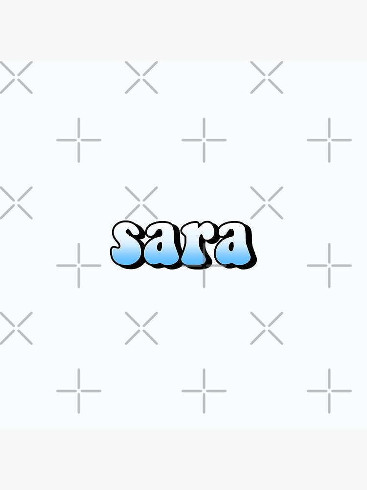 "aesthetic pastel blue gradient sara name" Art Print by STAR10008 ...