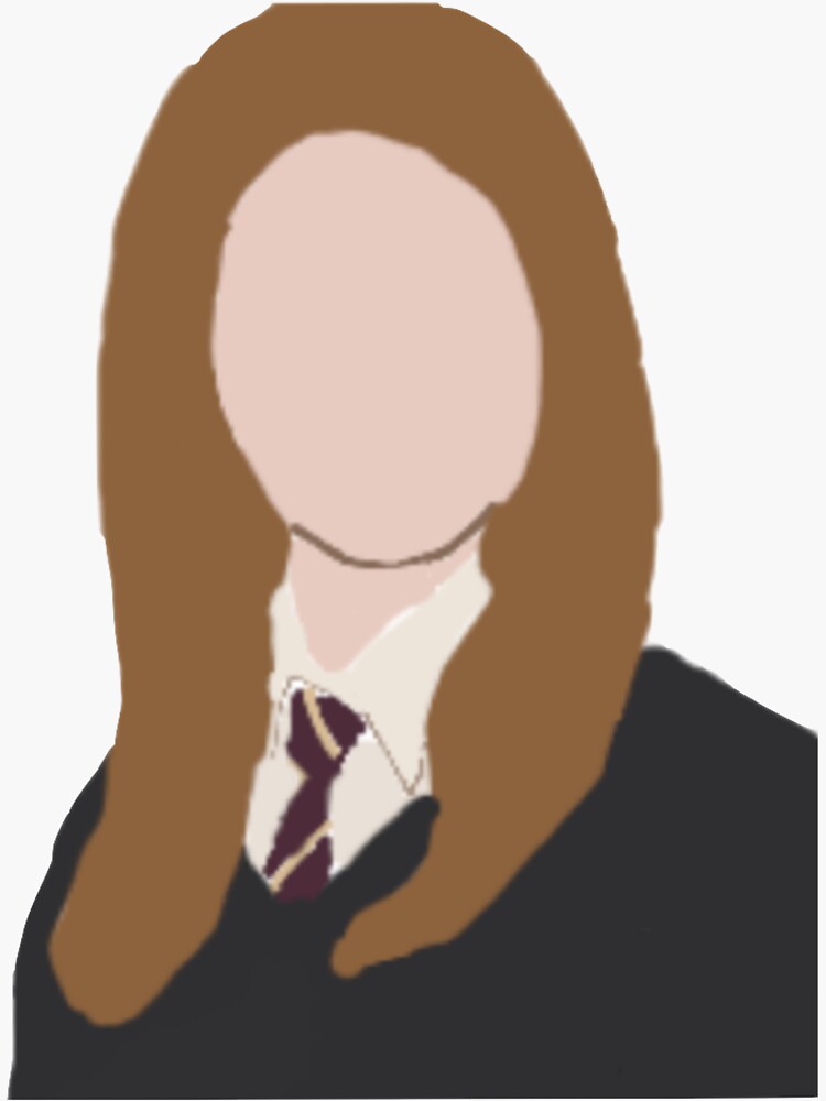 "Ginny Weasley drawing " Sticker for Sale by PhoebeBrown06 | Redbubble