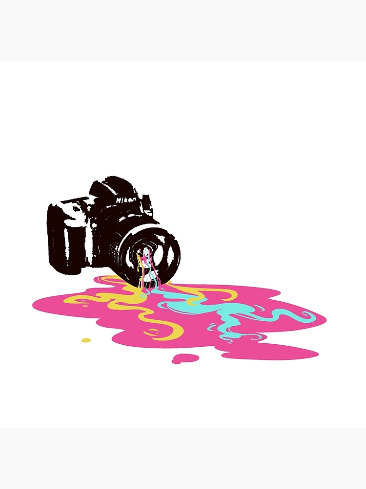 "Bleeding camera" Poster by Niozaart | Redbubble