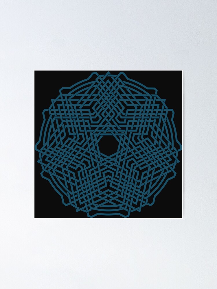 "Heptagram Symbol seven point of star" Poster by arioscraft | Redbubble
