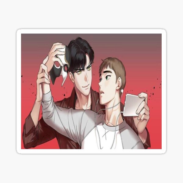 "bj alex cover." Sticker for Sale by MGRP | Redbubble