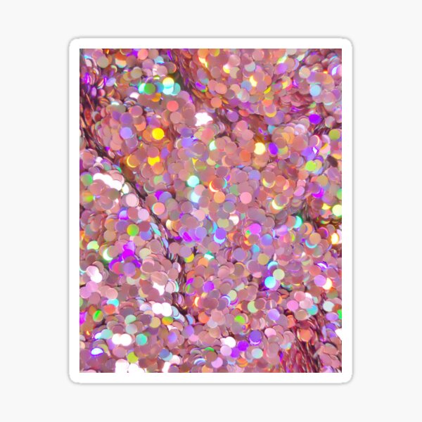 "Pink Glitter" Sticker by charlo19 | Redbubble