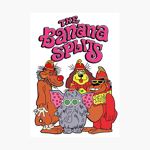 "The Banana Splits" Photographic Print for Sale by OffsetVinylFilm ...