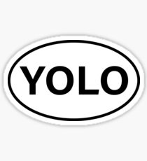 Yolo Stickers | Redbubble