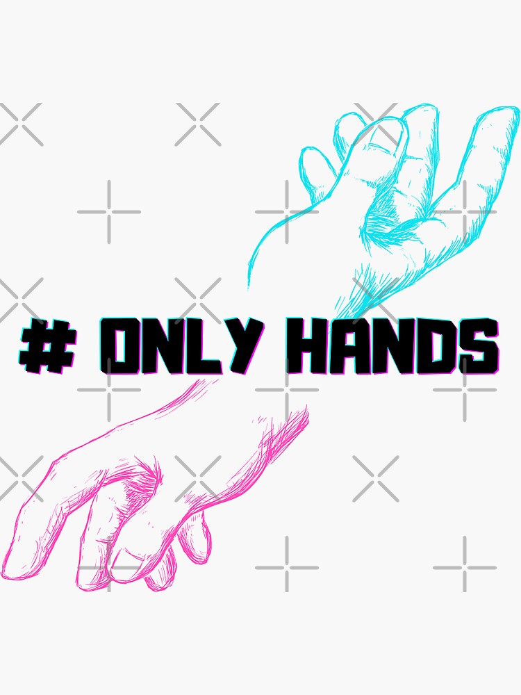 "Corpse Husband #ONLY HANDS" Sticker by FlipAesthetics | Redbubble