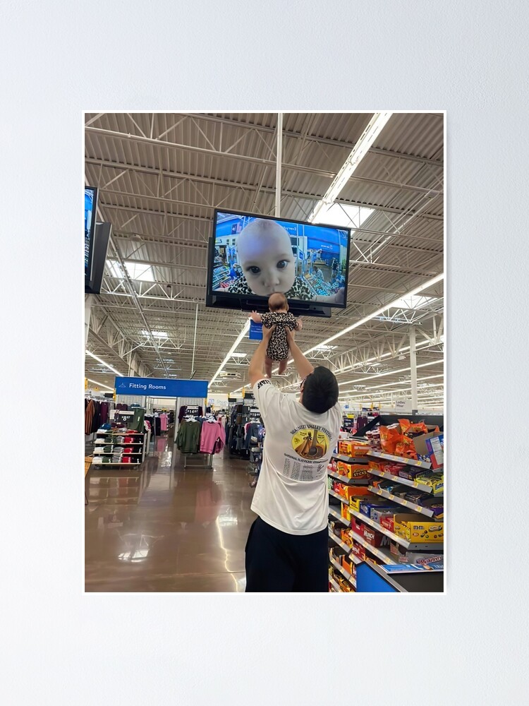 "Man holding baby meme HD funny" Poster for Sale by digitul | Redbubble