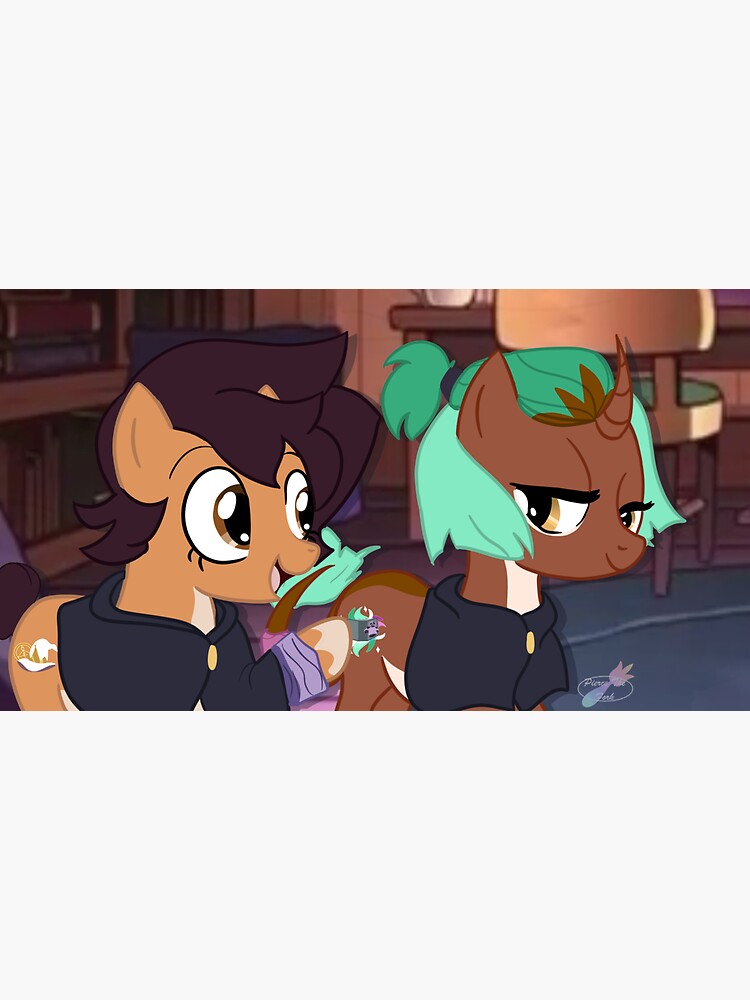 "MLP Lumity" Sticker for Sale by Piercethefork | Redbubble