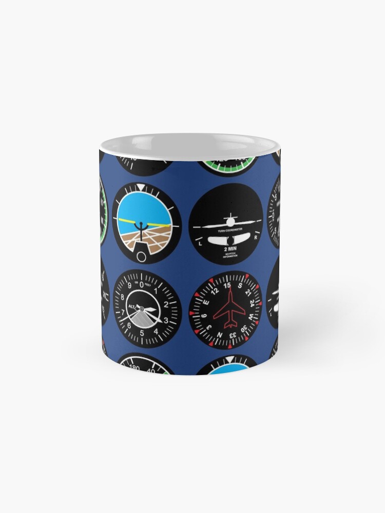 "Flight Instruments" Mug by robyriker | Redbubble