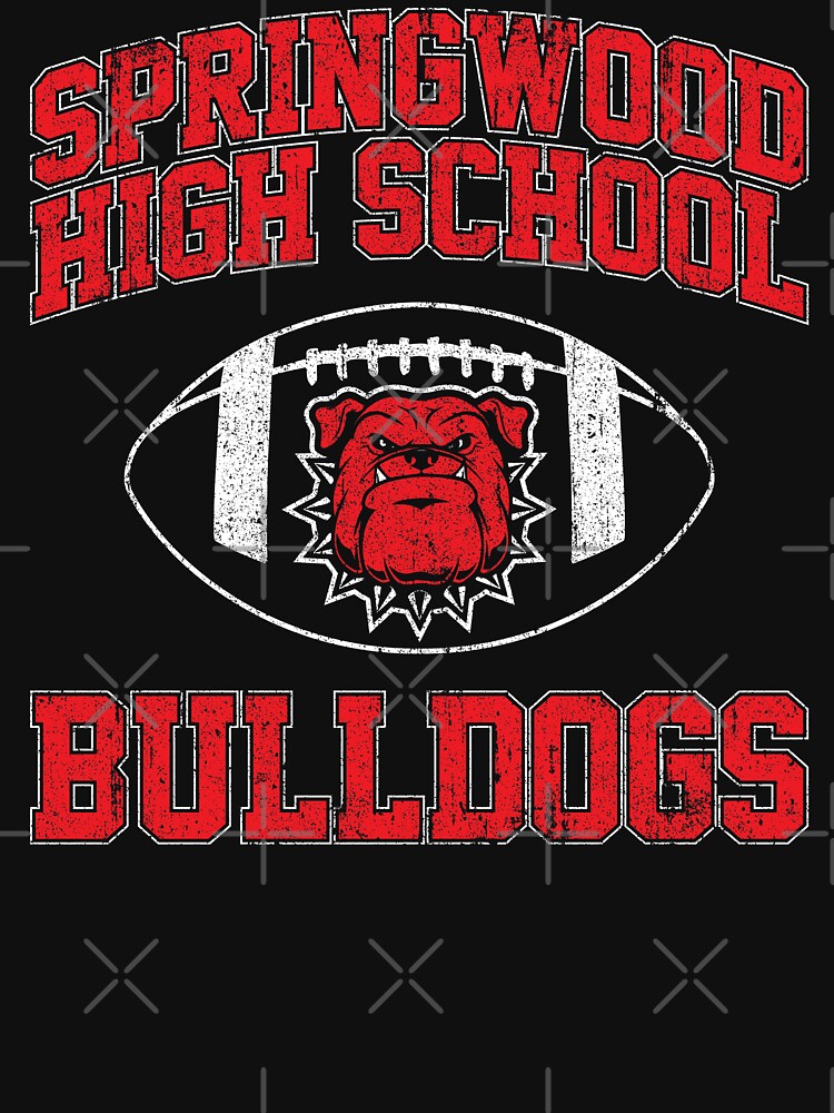"Springwood High School Bulldogs Football" T-shirt for Sale by ...