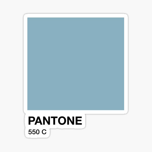 "Pantone 550" Sticker for Sale by piastrelli | Redbubble