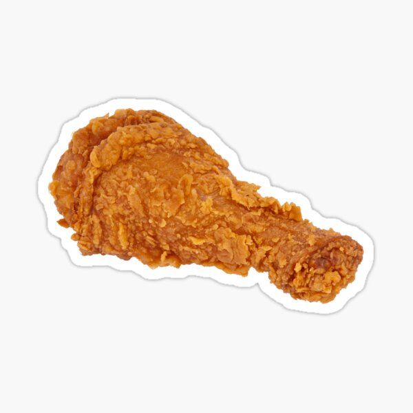 "Fried Chicken Leg" Sticker for Sale by Darcy777 | Redbubble