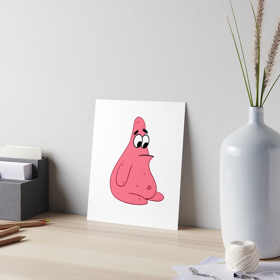 "Patrick Meme" Art Board Print by gabbyparker5100 | Redbubble