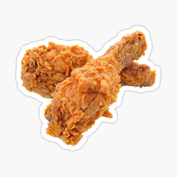 "Fried Chicken Legs" Sticker for Sale by Darcy777 | Redbubble