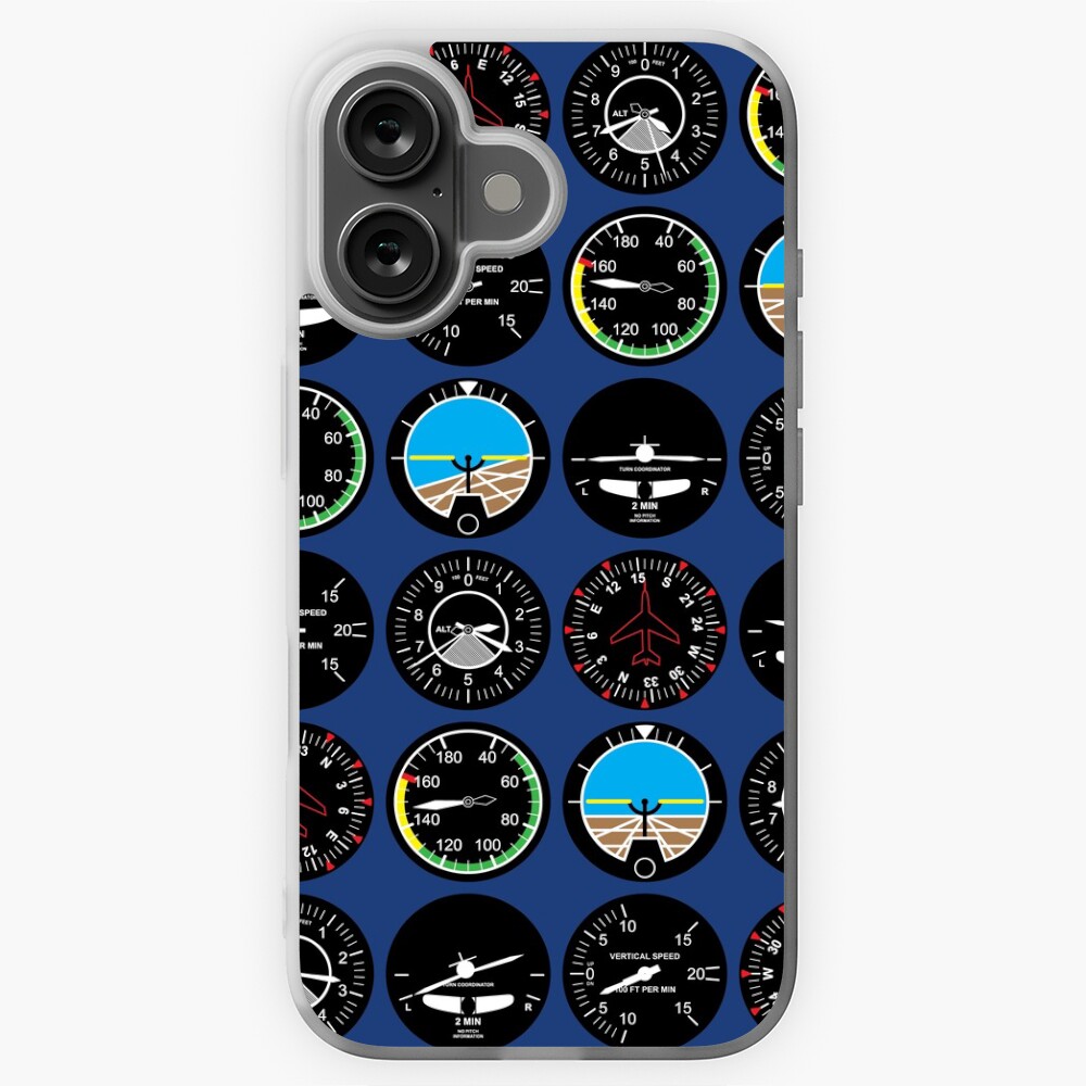 "Flight Instruments" Sticker for Sale by robyriker | Redbubble
