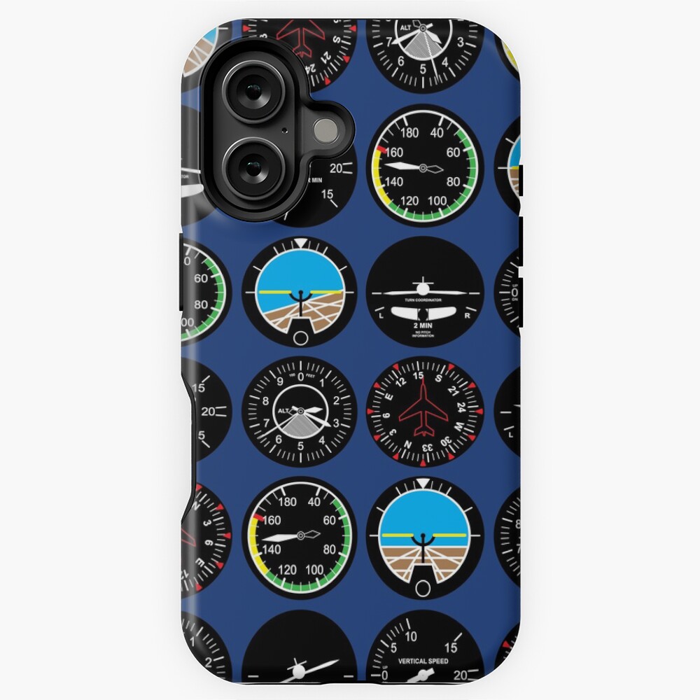"Flight Instruments" Sticker for Sale by robyriker | Redbubble