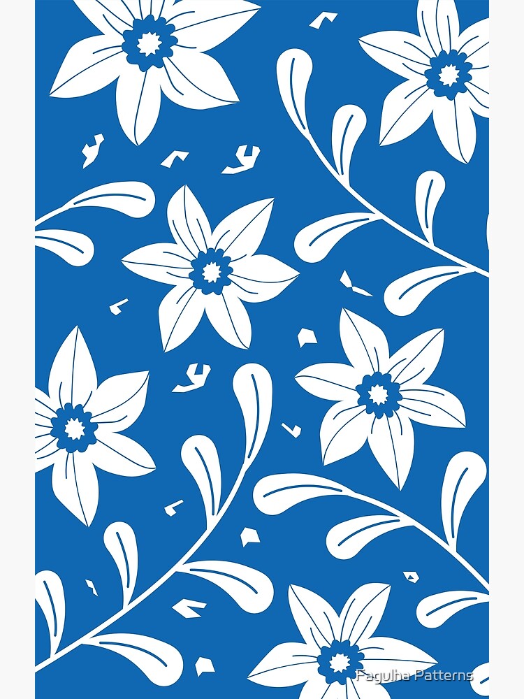 "Ocean Flowers" Poster for Sale by RafaelFagulha | Redbubble