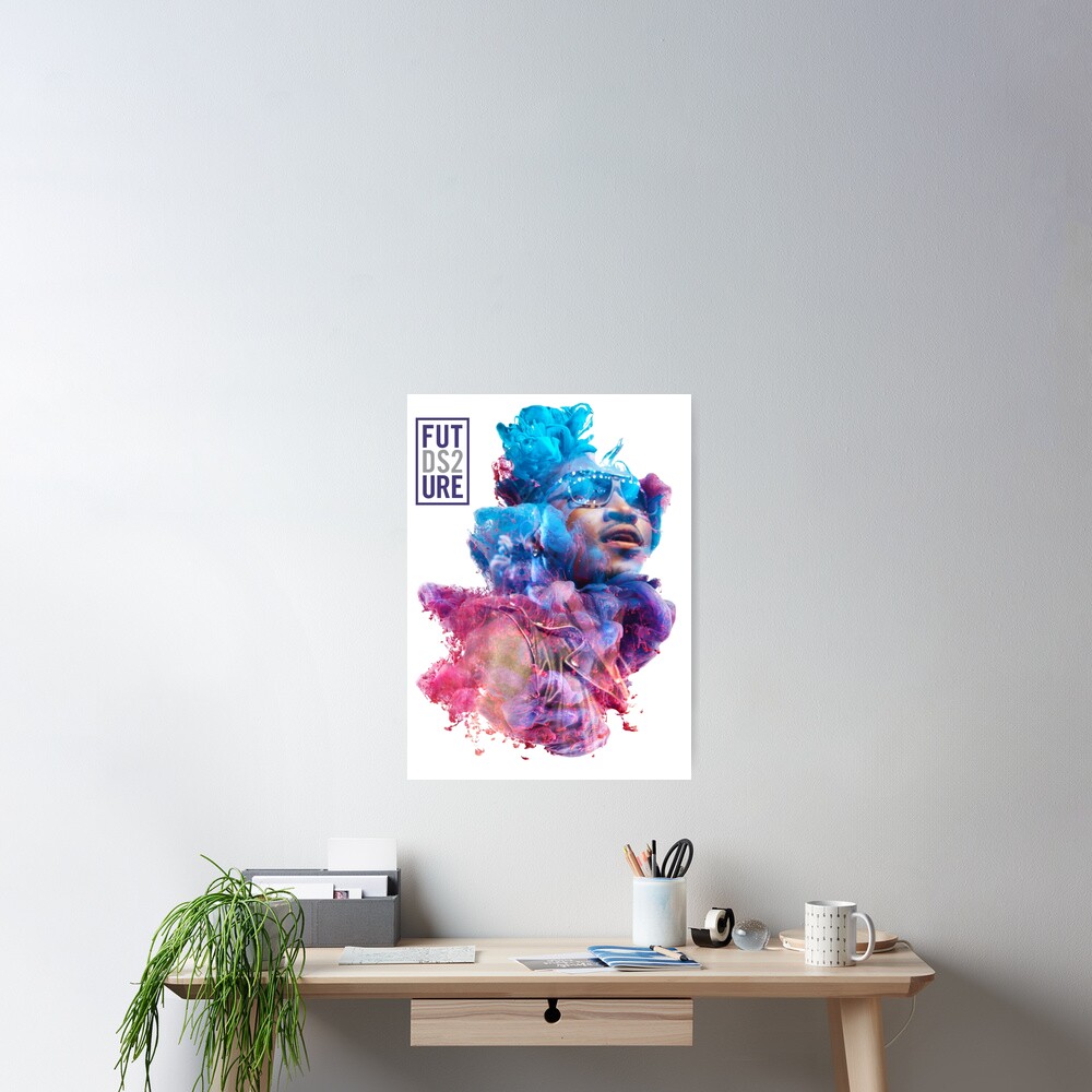 Póster «Retrato del futuro + DS2 Dirty Sprite 2» de SanjaTosic | Redbubble