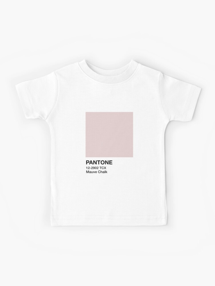 "Pantone Mauve Chalk" Kids T-Shirt for Sale by piastrelli | Redbubble