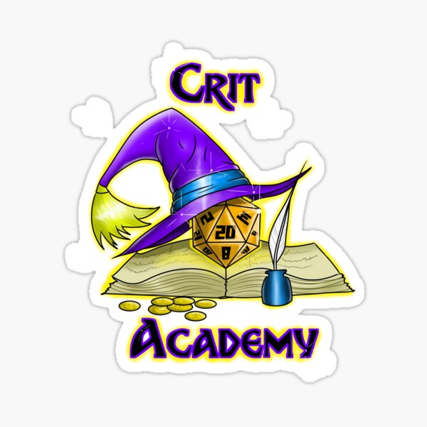 "Crit Academy Logo" Sticker for Sale by Critacademy | Redbubble