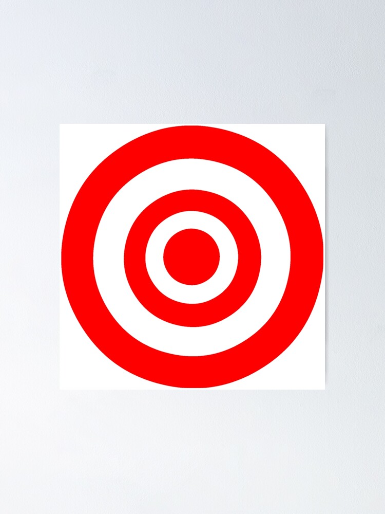 "Bullseye Target" Poster by sweetsixty | Redbubble