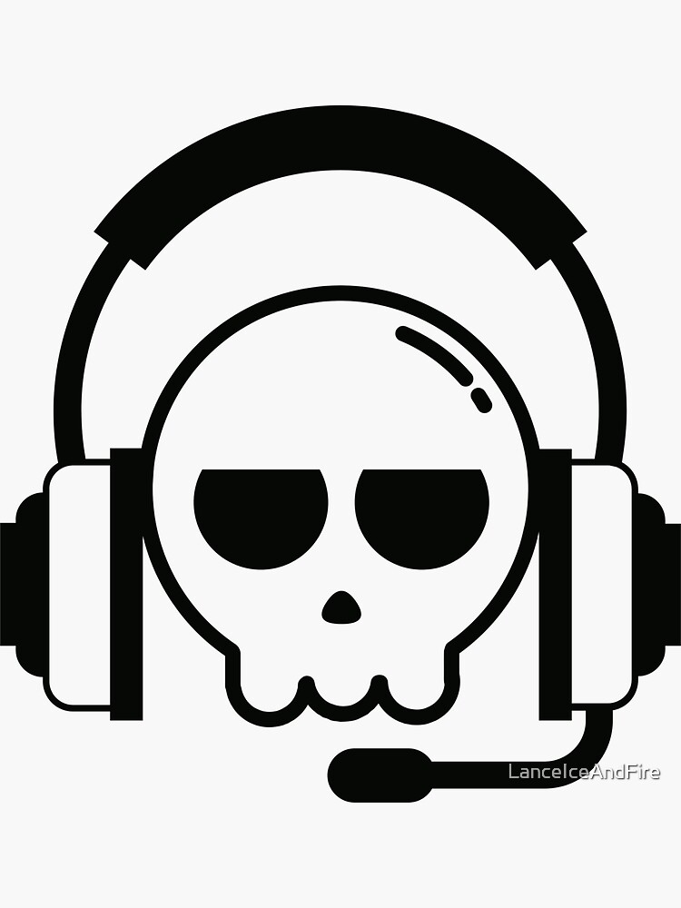 "SKULLY" Sticker by LanceIceAndFire | Redbubble