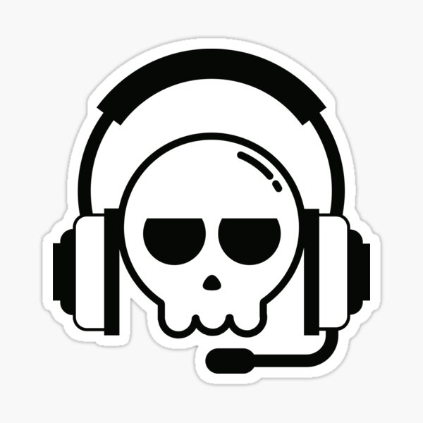"SKULLY" Sticker by LanceIceAndFire | Redbubble