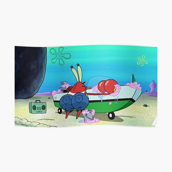 Dummy Thicc Mr Krabs Meme Poster For Sale By Jamdonut1 Redbubble