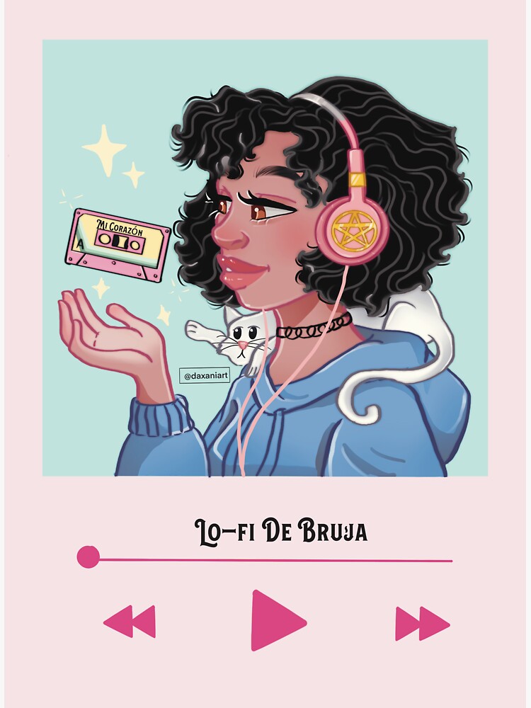 "Music Witch " Sticker for Sale by Daxani | Redbubble