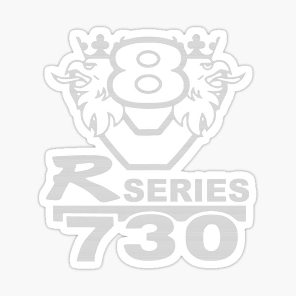 "R Series R730 V8 Silver" Sticker by ScaniaTrucks | Redbubble