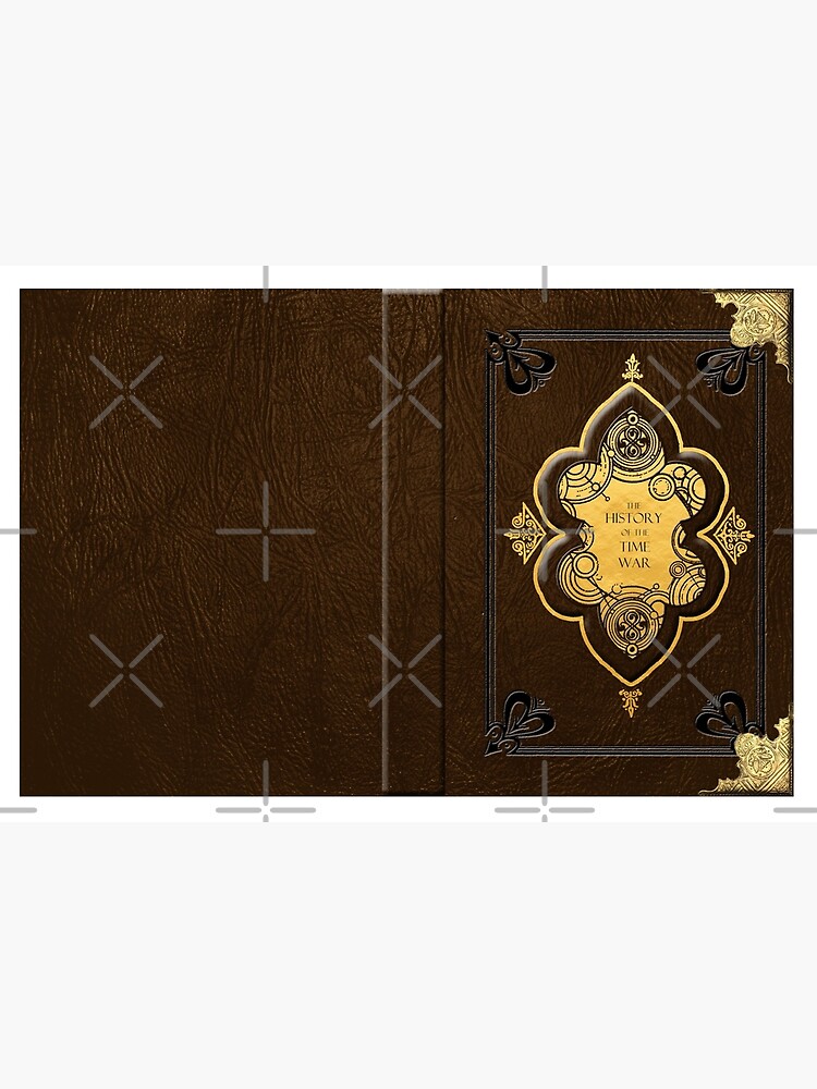 "The History of the Time War Time Lord Book Cover" Journal for Sale by ...