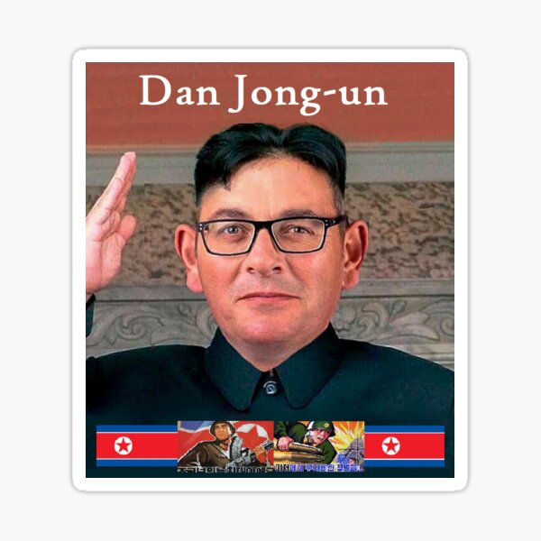 Dictator Dan Stickers | Redbubble