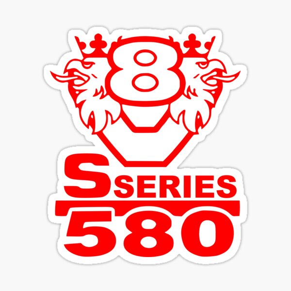 "S Series S580 V8 Red" Sticker by ScaniaTrucks | Redbubble