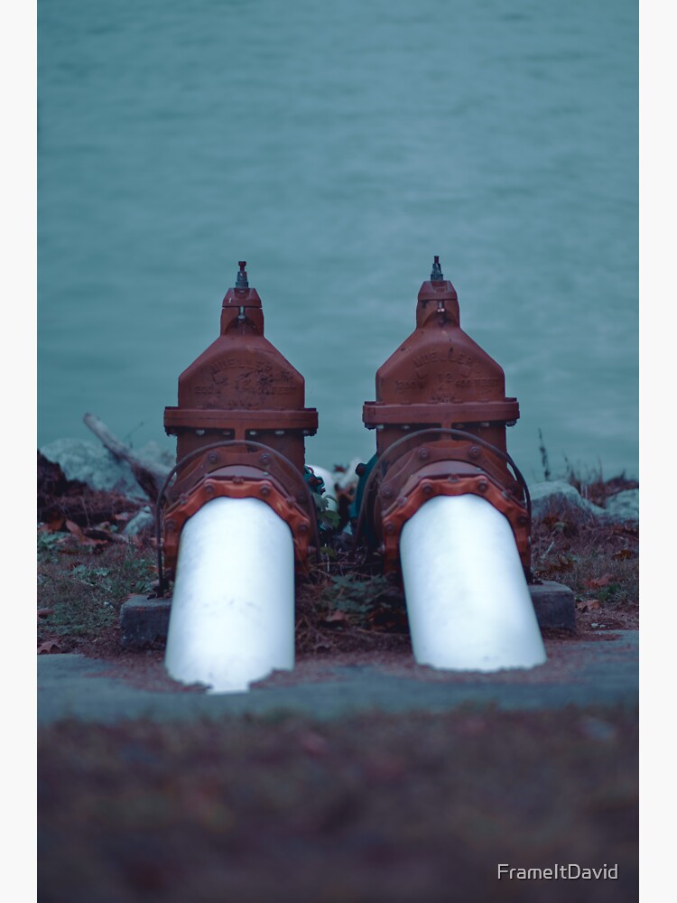 "Water Pipes " Sticker for Sale by DRPhotos | Redbubble