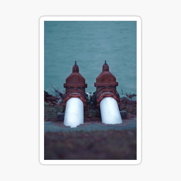 "Water Pipes " Sticker for Sale by DRPhotos | Redbubble