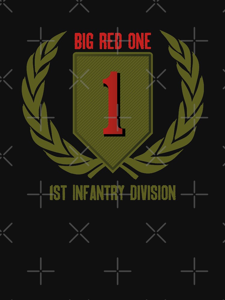 " Big Red One / 1st Infantry Division" T-shirt for Sale by alt36 ...