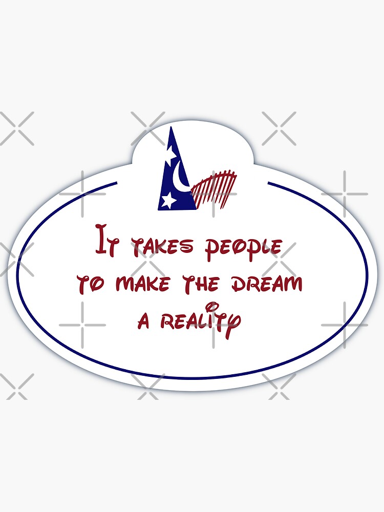 "Animation Name Tag" Sticker for Sale by One-Little-Art | Redbubble