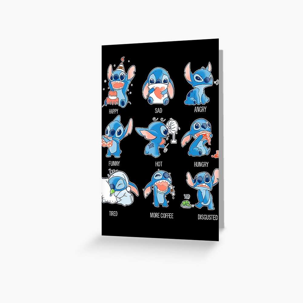 "50 emotions character stitch people gift for fans happy smile ...