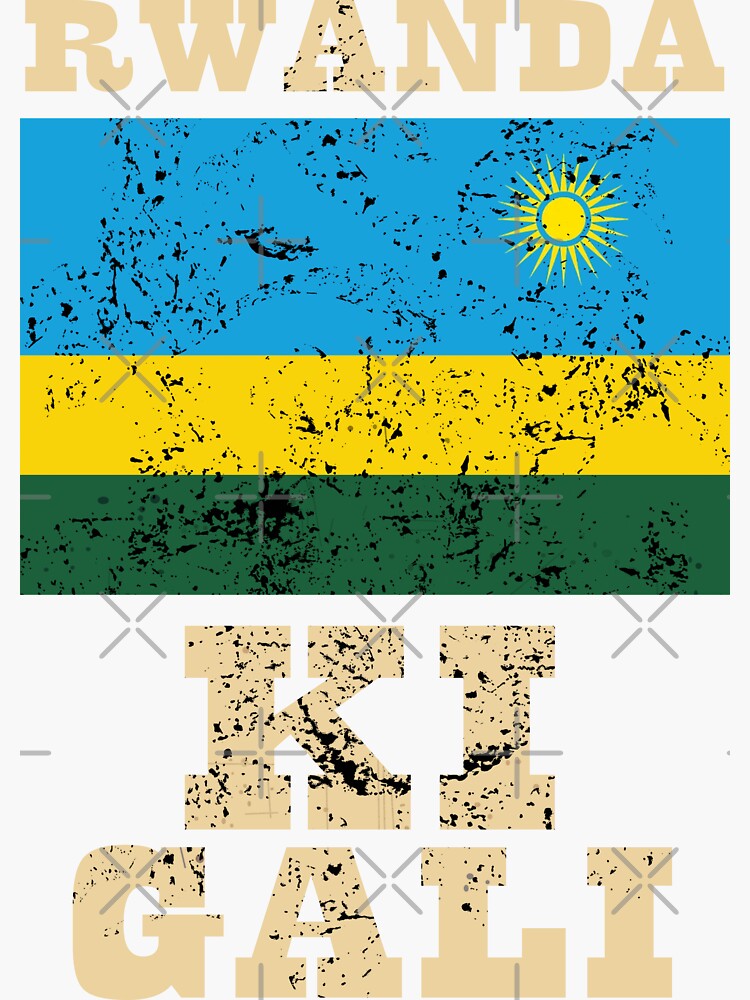 "Flag of Rwanda" Sticker by KewaleeTee | Redbubble
