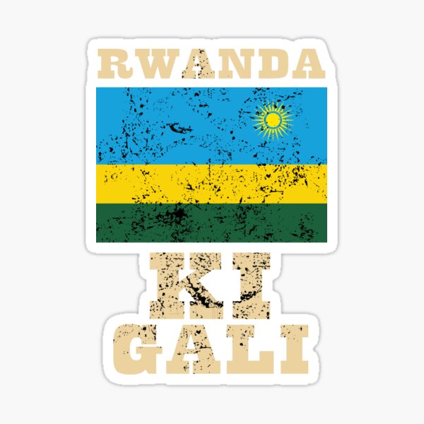 "Flag of Rwanda" Sticker by KewaleeTee | Redbubble