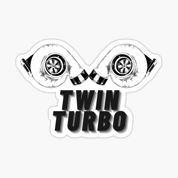 "Got Boost? Twin Turbo Power" Sticker for Sale by garykaz | Redbubble