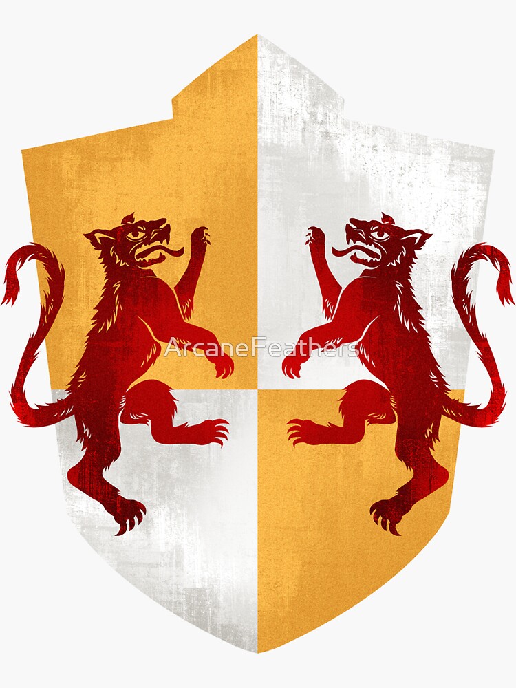 "Dragon Age Ferelden Heraldry " Sticker for Sale by ArcaneFeathers ...