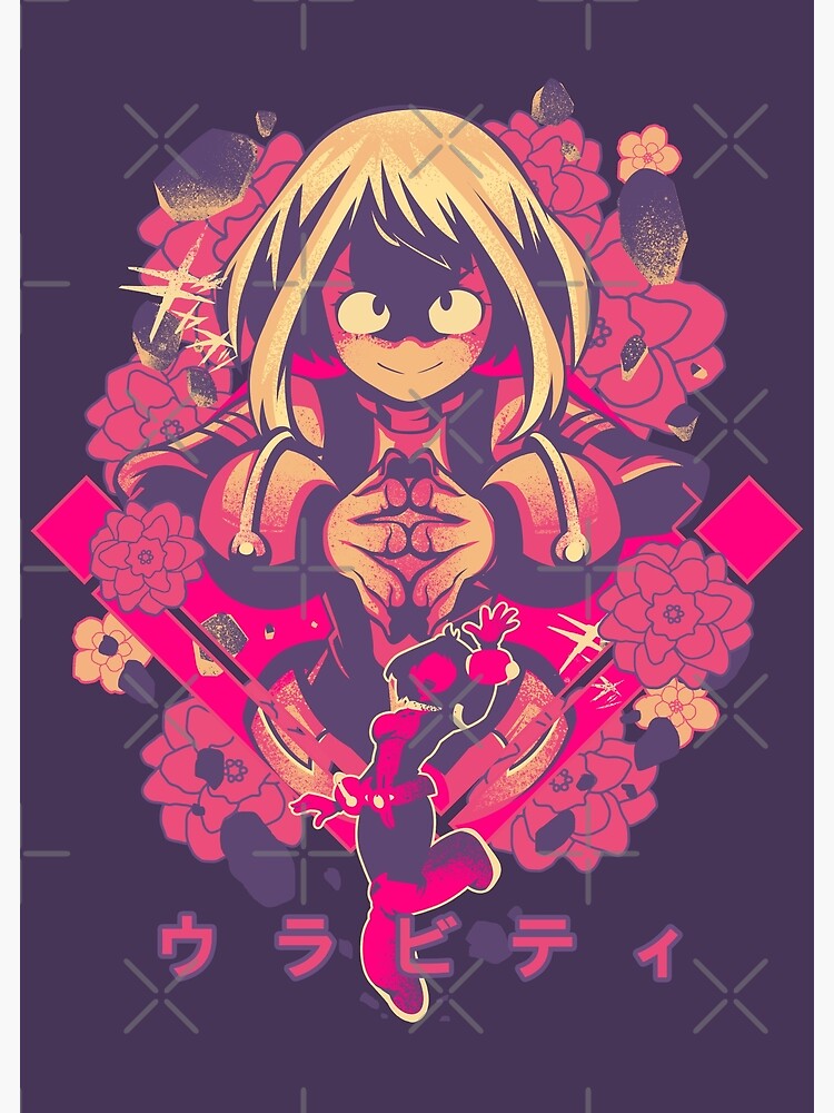 "Uraraka Uravity v2" Poster for Sale by Heisenburgerz | Redbubble